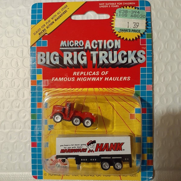 Big Rig Toy Truck - Etsy
