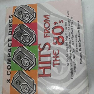 Vintage Hits From the 80s Performed by the Countdown Singers 3 Music CD ...