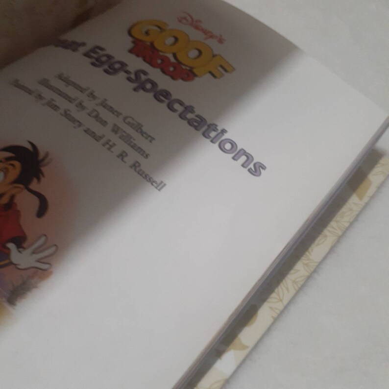 Vintage 1992 Little Golden Book Disney's Goof Troop Great - Etsy
