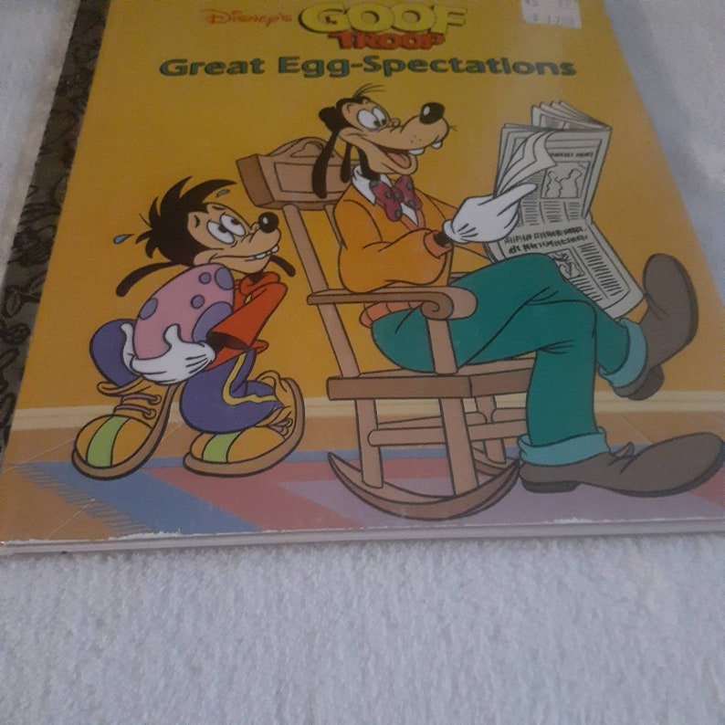 Vintage 1992 Little Golden Book Disney's Goof Troop Great - Etsy