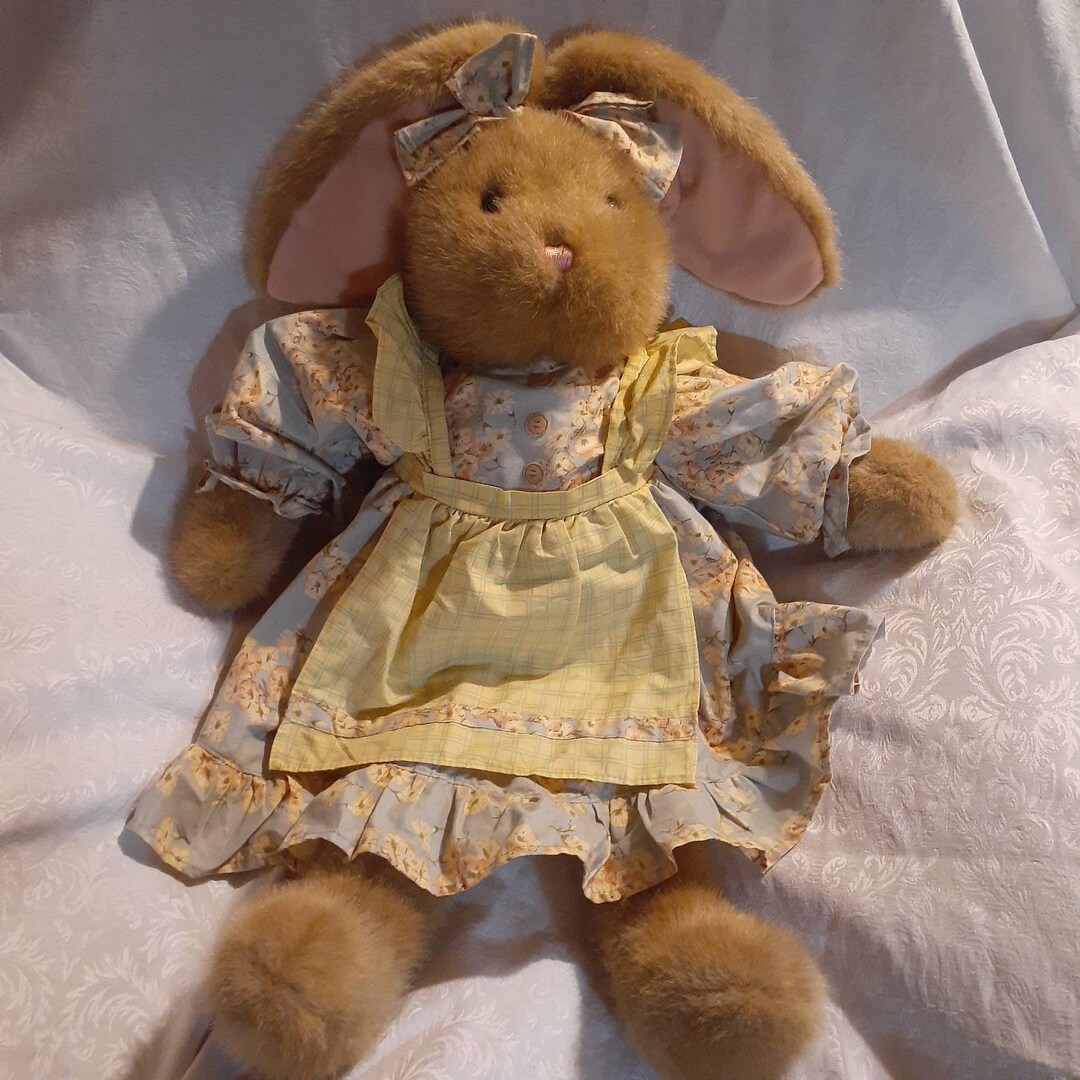 2002 Jcpenney 34 Inch Brown Easter Bunny Rabbit Golden Bear Co - Etsy