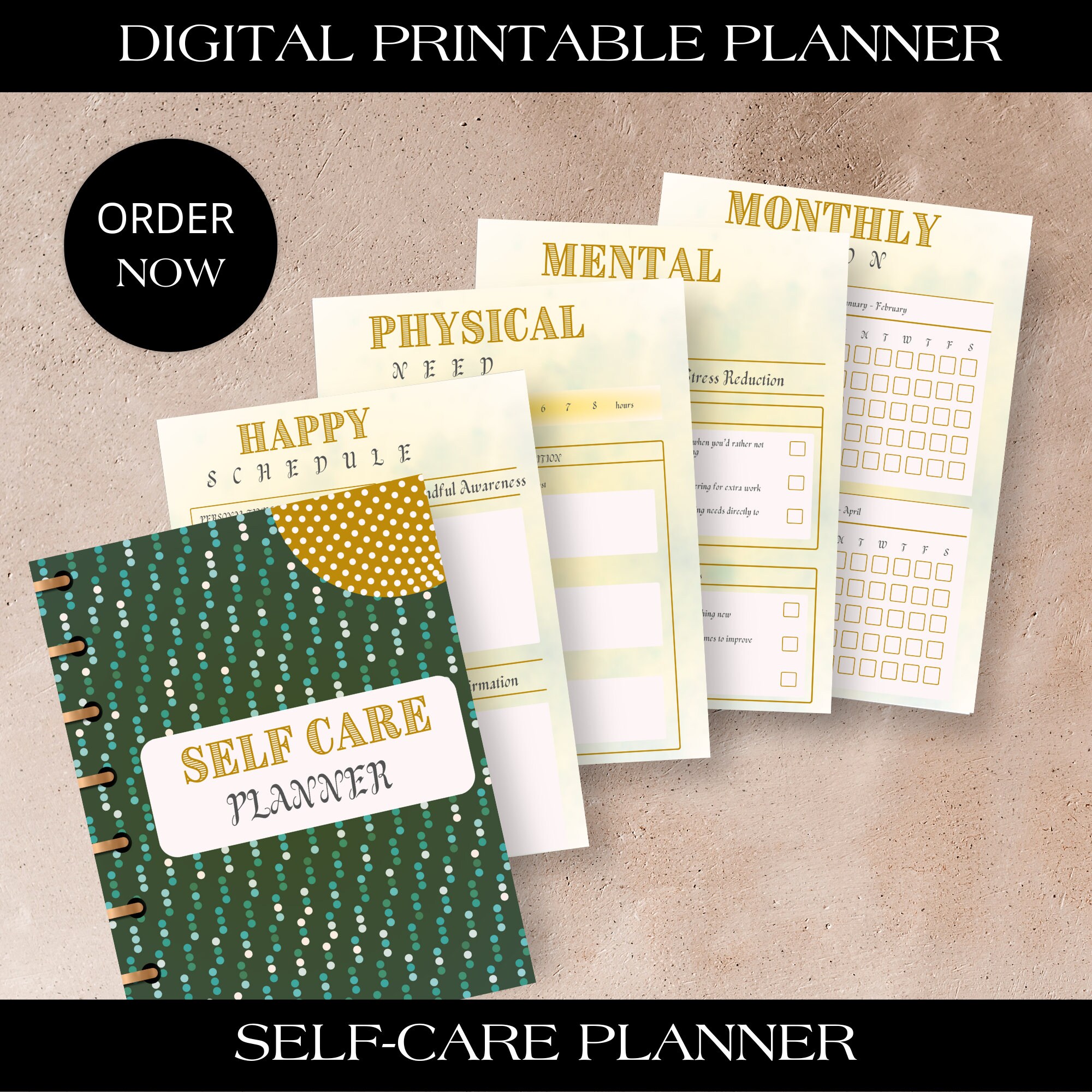 Self Care Planner Ultimate Planning Solution for Better Mental Health ...