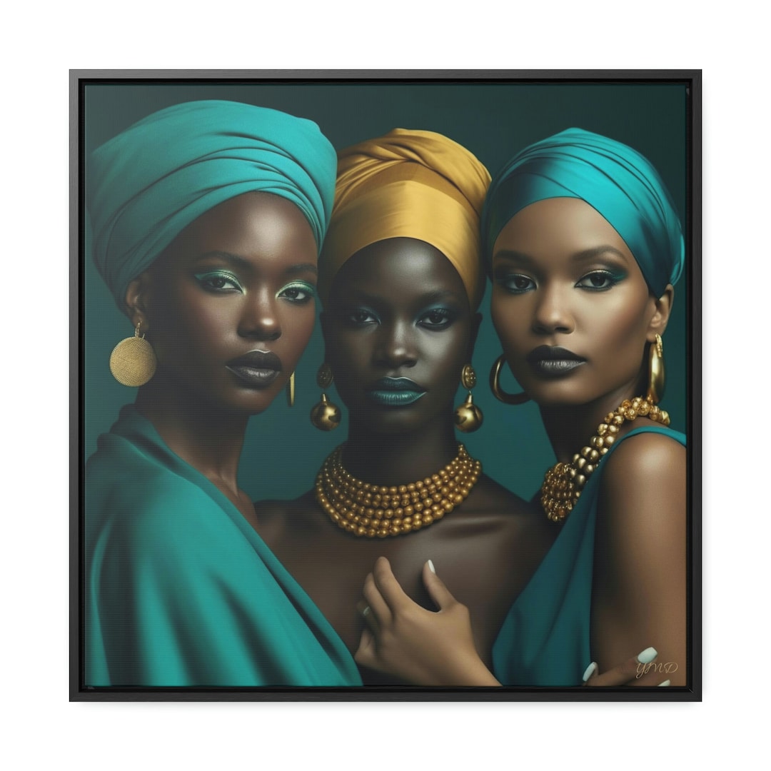 Beyond Beauty: AI Portrait of Black Queens With Grace, Strength, and ...