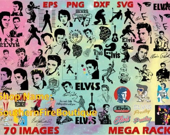 Elvis Presley Svg - Etsy
