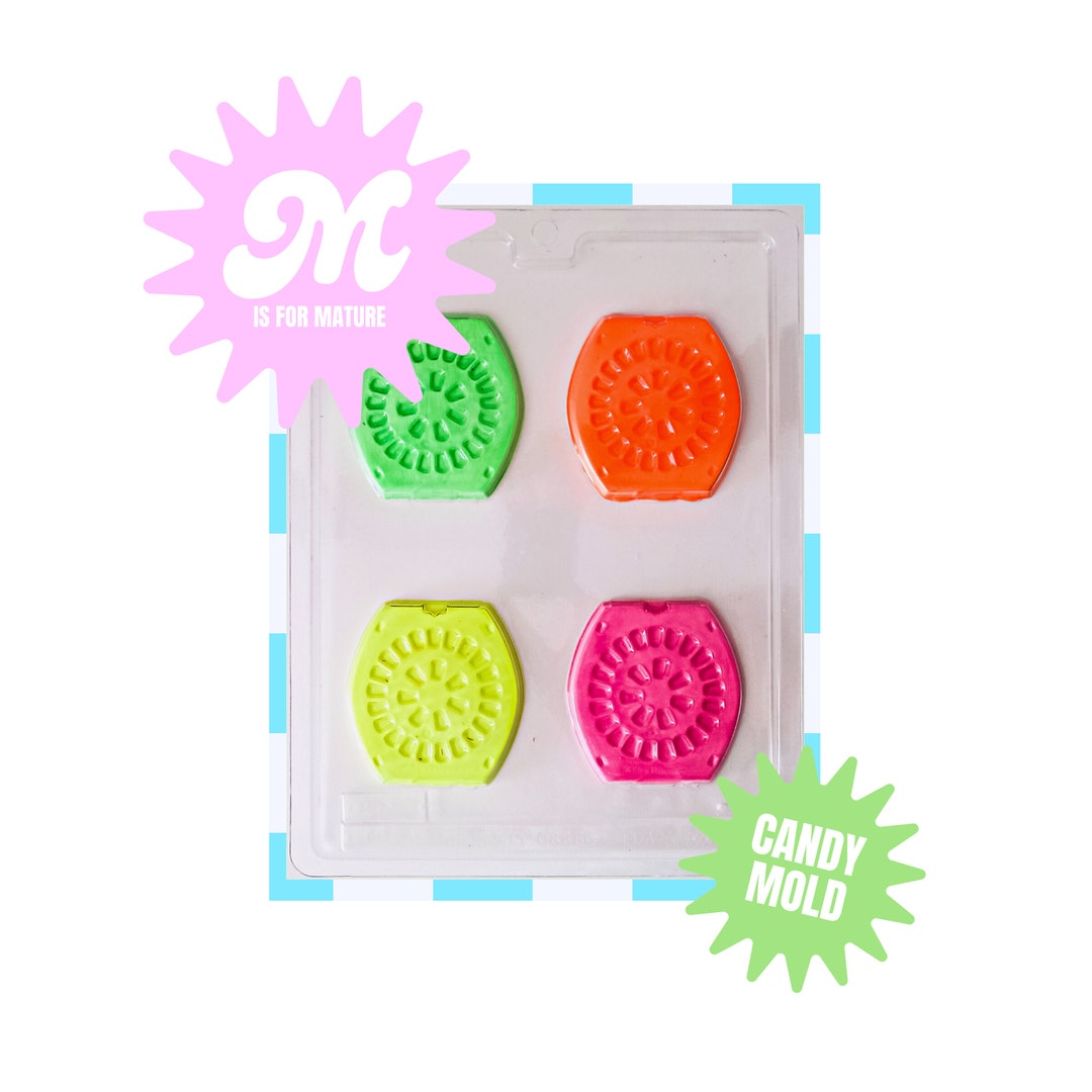 Birth Control Pill Box Mold Plastic Candy Mold - Etsy
