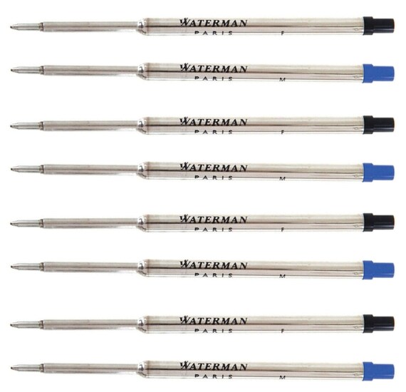 Waterman Original Ink Pen Refills G2 Ballpoint Pens 1.0 Mm | Etsy