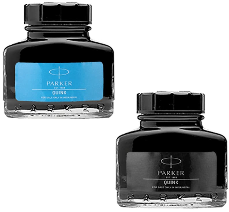 Parker Bottled Ink Quink Bottle 30ml for Fountain Pens Black - Etsy