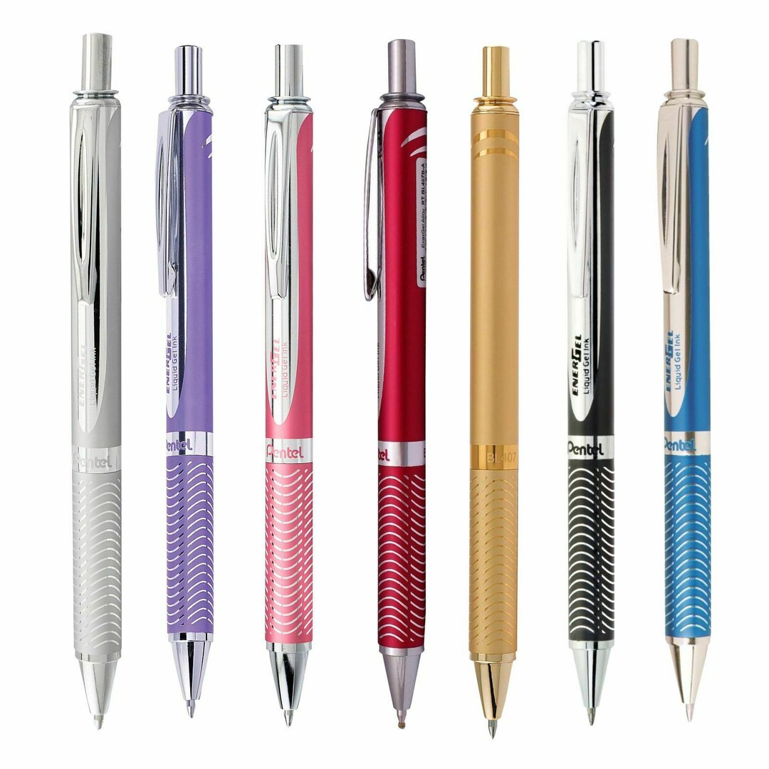 Pentel BL407-A Line Width, Liquid Gel-roller Sterling With a Pressure ...