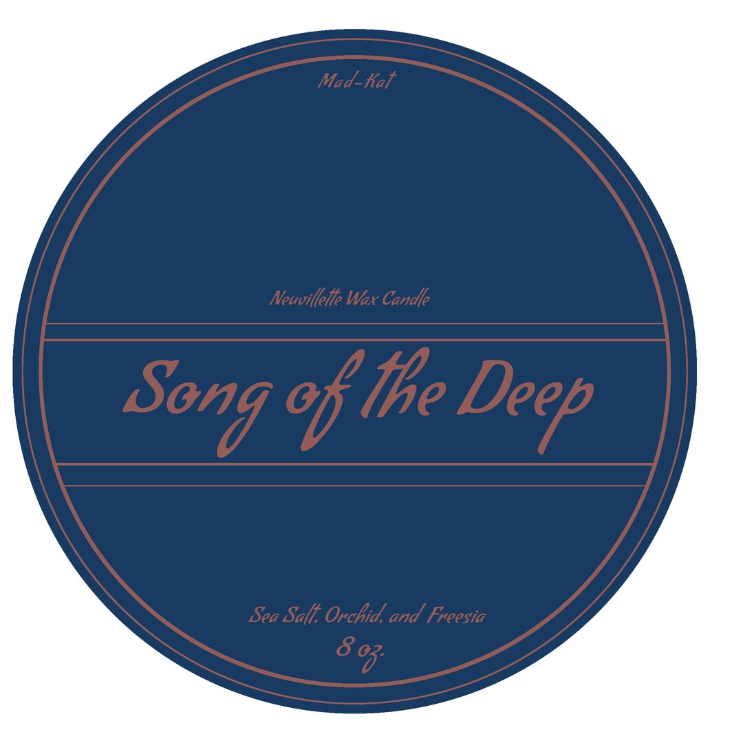 Song of the Deep Neuvillette Soy Wax Candle - Etsy