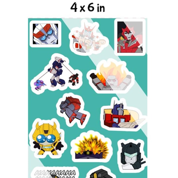 Transformers Sticker - Etsy