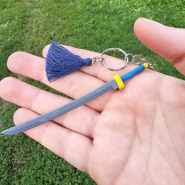 Katana Keychain - Etsy