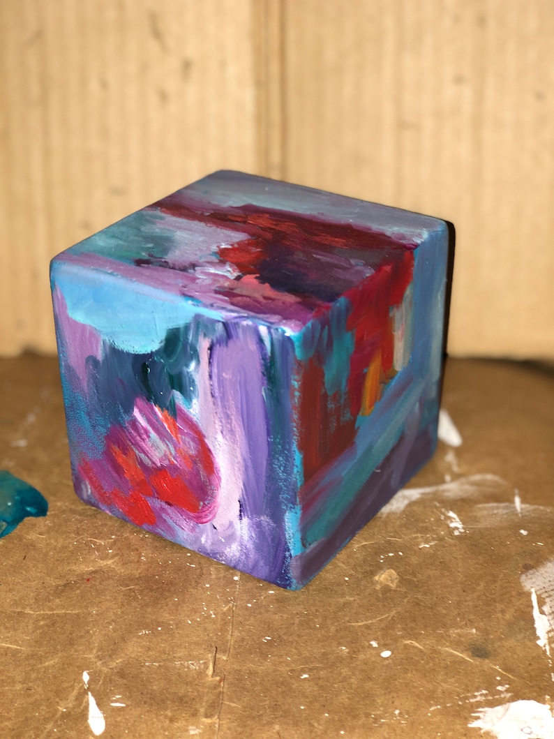 Abstract Cube - Etsy