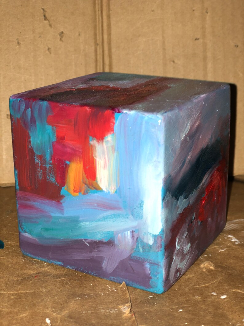 Abstract Cube - Etsy