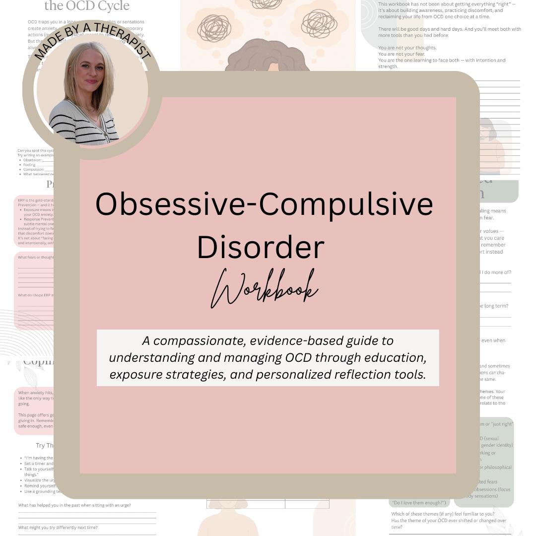 Obsessive-compulsive Disorder Workbook | 19 Printable OCD Therapy ...