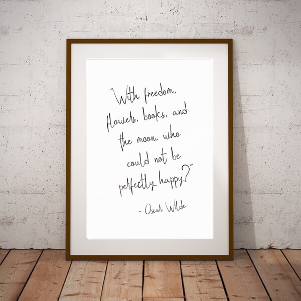 Oscar Wilde Quotes - Etsy