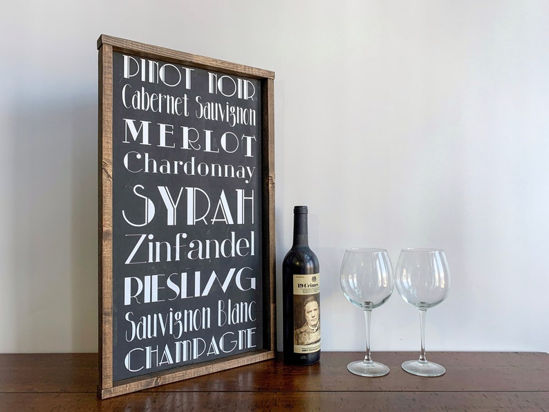 Svg Png Types of Wine Digital Design Download for for Sublimation or ...