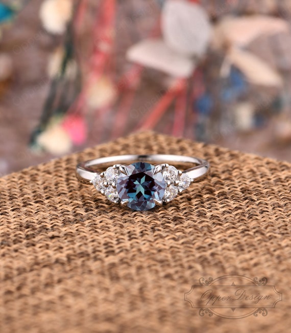 Alexandrite Ring Etsy