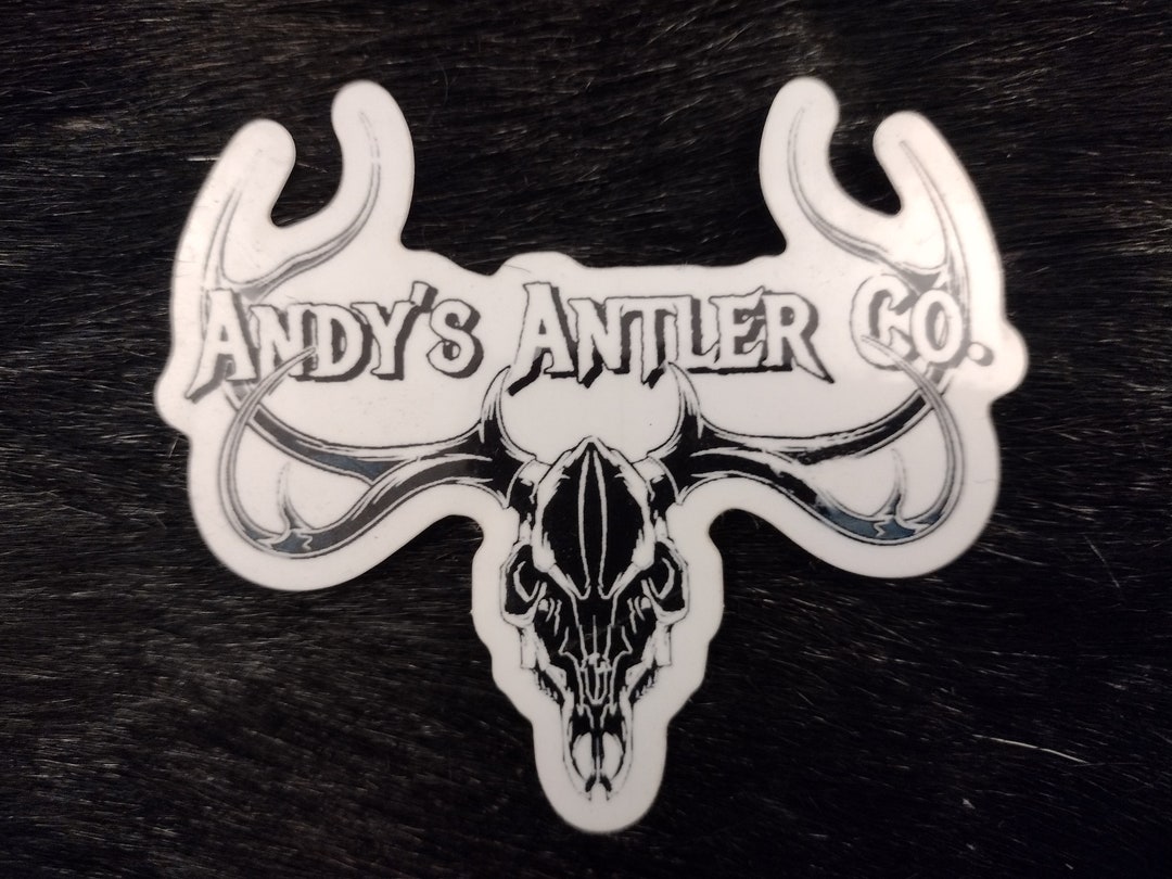 Andy's Antler Co. Sticker - Etsy