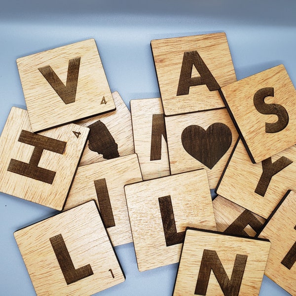 Giant Scrabble Tiles - Etsy