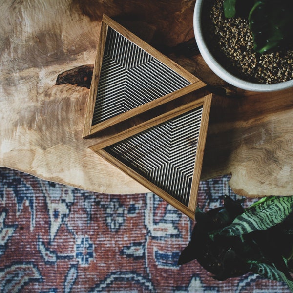 Triangle Wood - Etsy