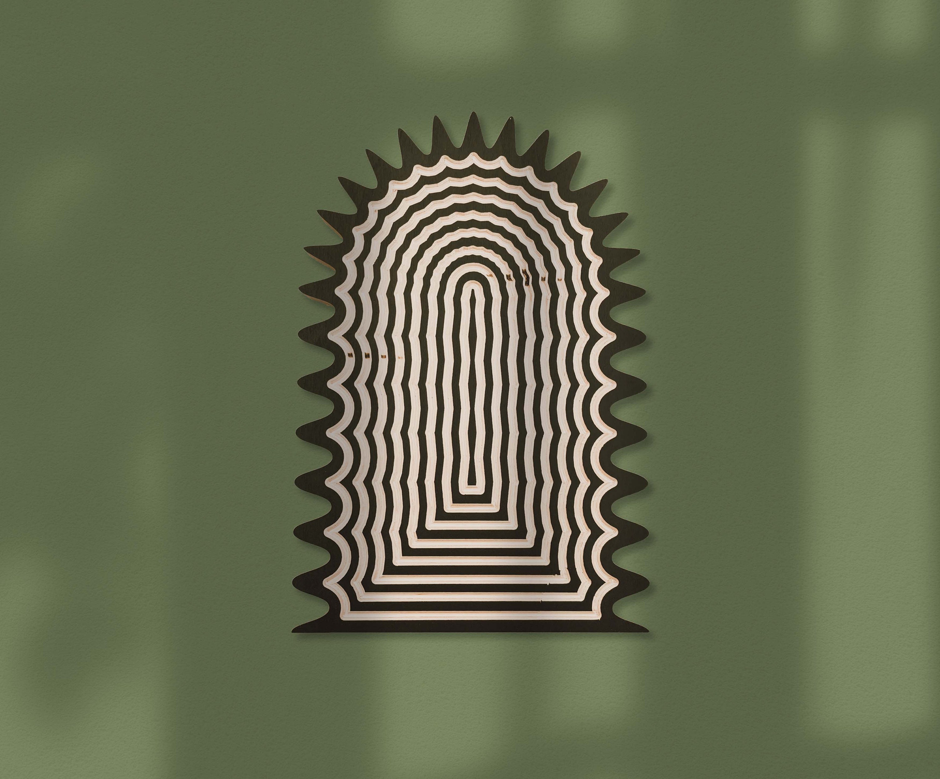 CARVED Wavy Arch | Etsy