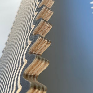 CARVED Tall- Wavy Arch - Etsy