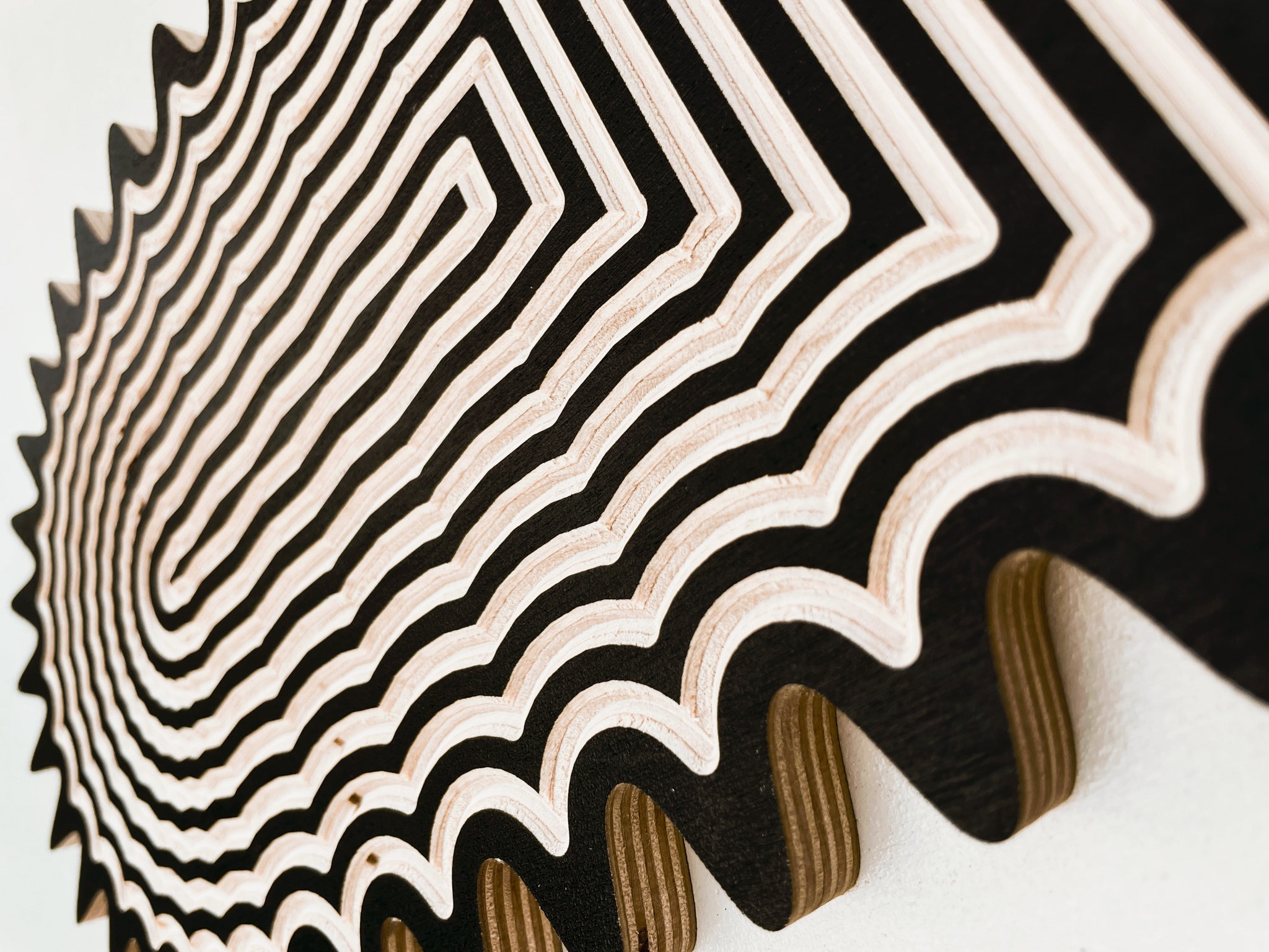 CARVED Wavy Arch | Etsy