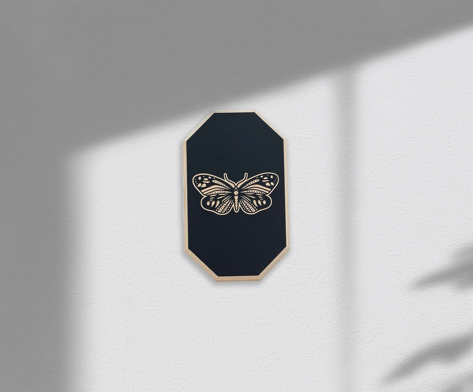Woodcuts. Moths - Elongated Octagon - Etsy