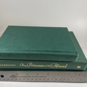 Green Books Book Stack Decorative Book Set for Bookshelf Staging Real ...