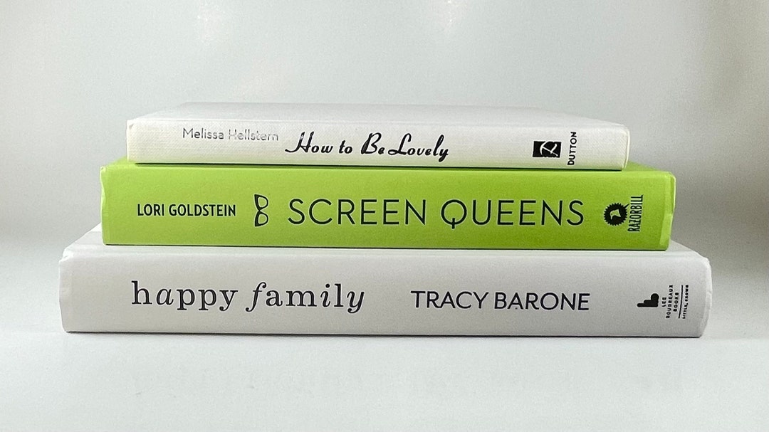 Green Book Set - Real Books for Home Decor- Green Book Stack - House ...