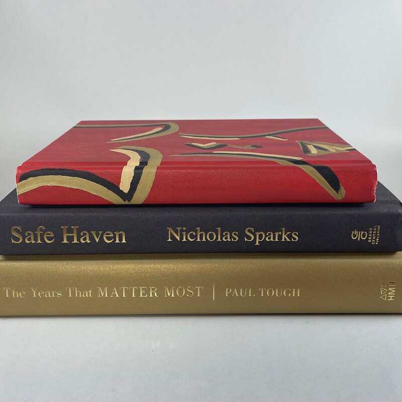 Designer Book Stack - Etsy