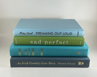 Turquoise Book Set | Etsy