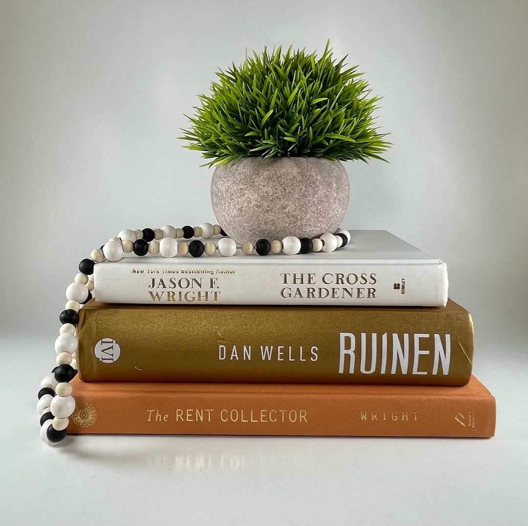 Decorative Book Set - Real Books for Home Decor - Bookshelf Staging ...