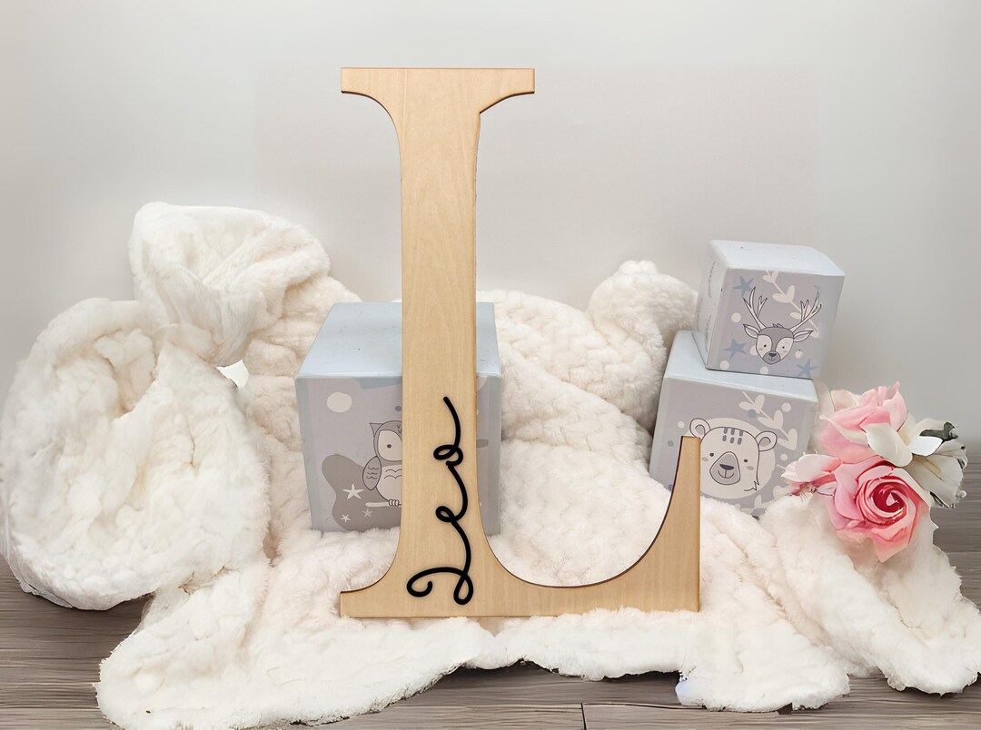 Name Plate Letter Personalized With Name Children's Room - Etsy