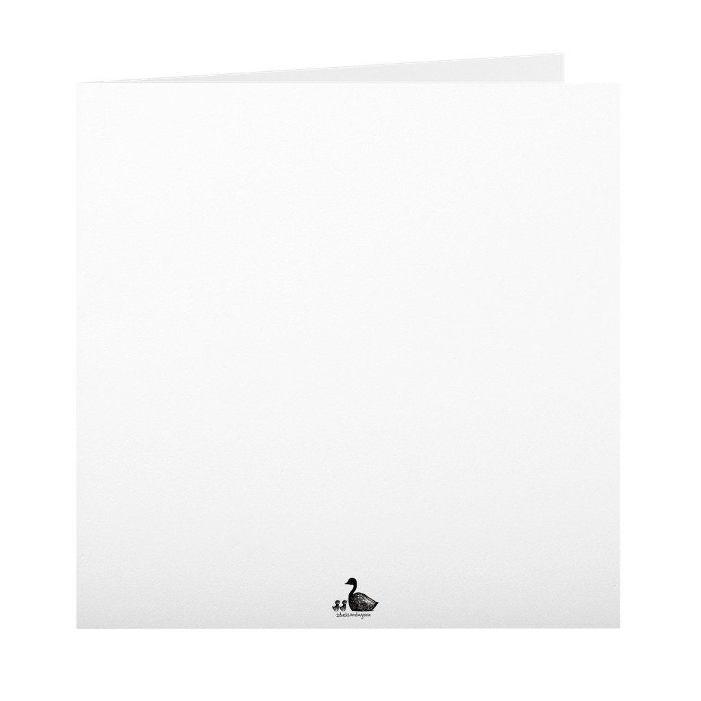 Axolotl Diving Folded Card - Etsy