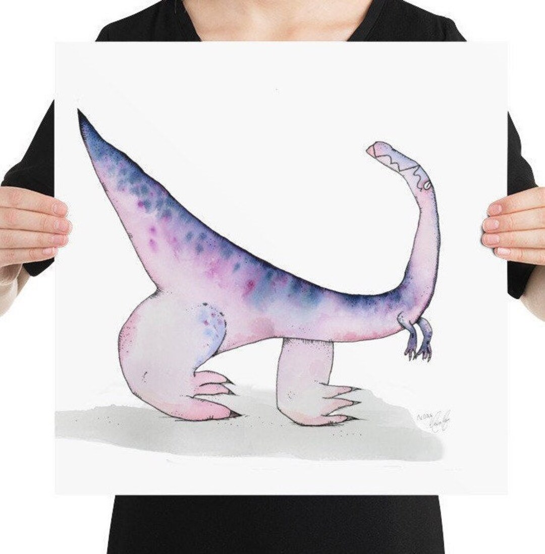 Original Dinosaur Artwork, Zupaysaurus Art Print - Etsy
