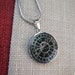 Astrology Birth Chart Necklace Personalized Pendant. Silver & Black ...