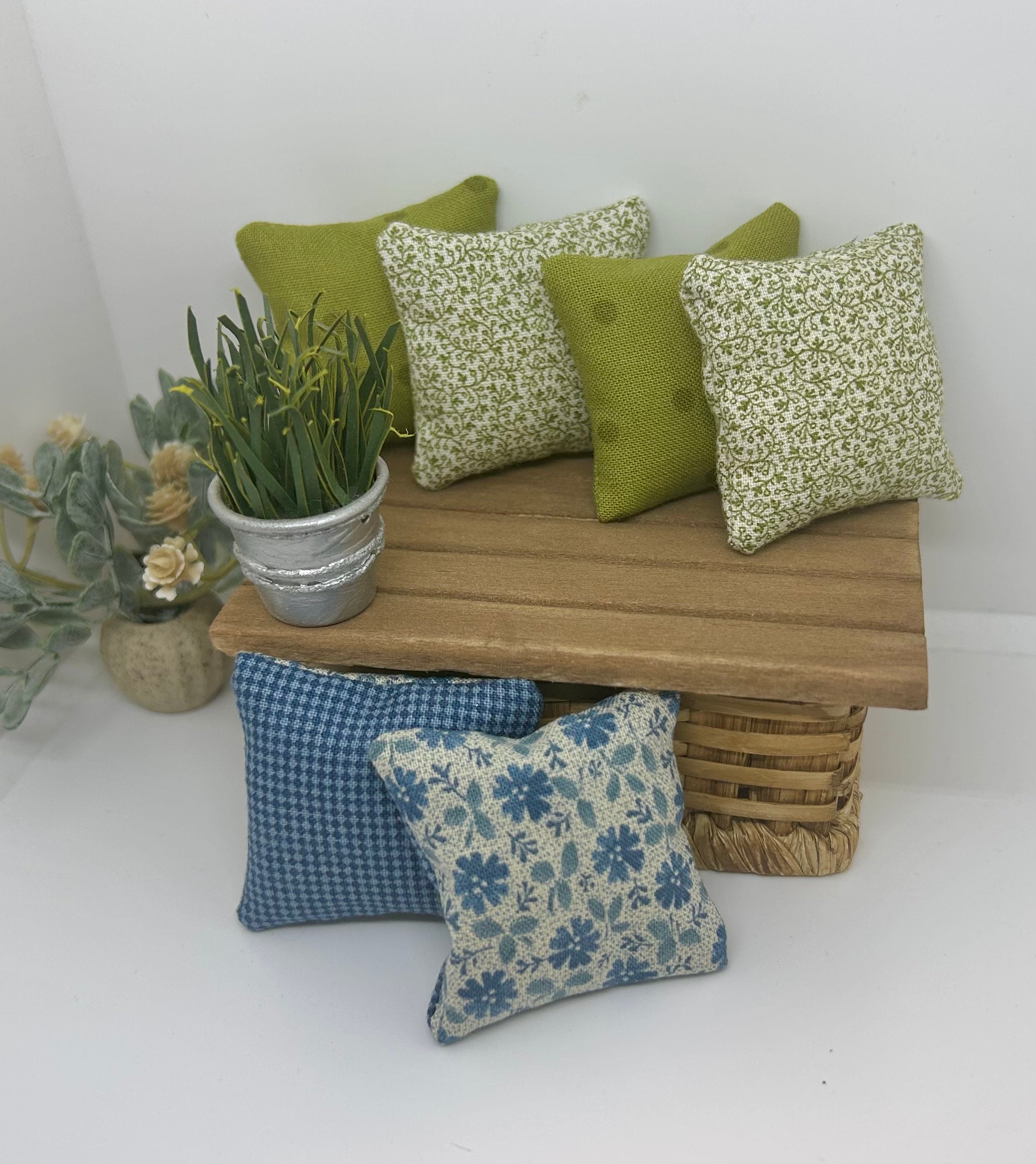 Miniature Farmhouse Pillow Sets - Etsy