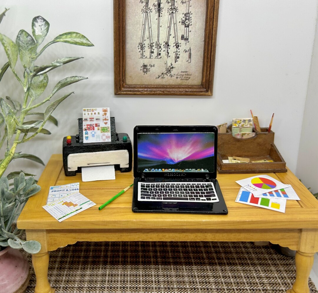 Miniature Work From Home Printer - Etsy