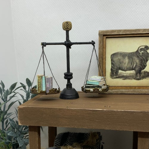 Miniature Dollhouse Vintage Scales - Etsy