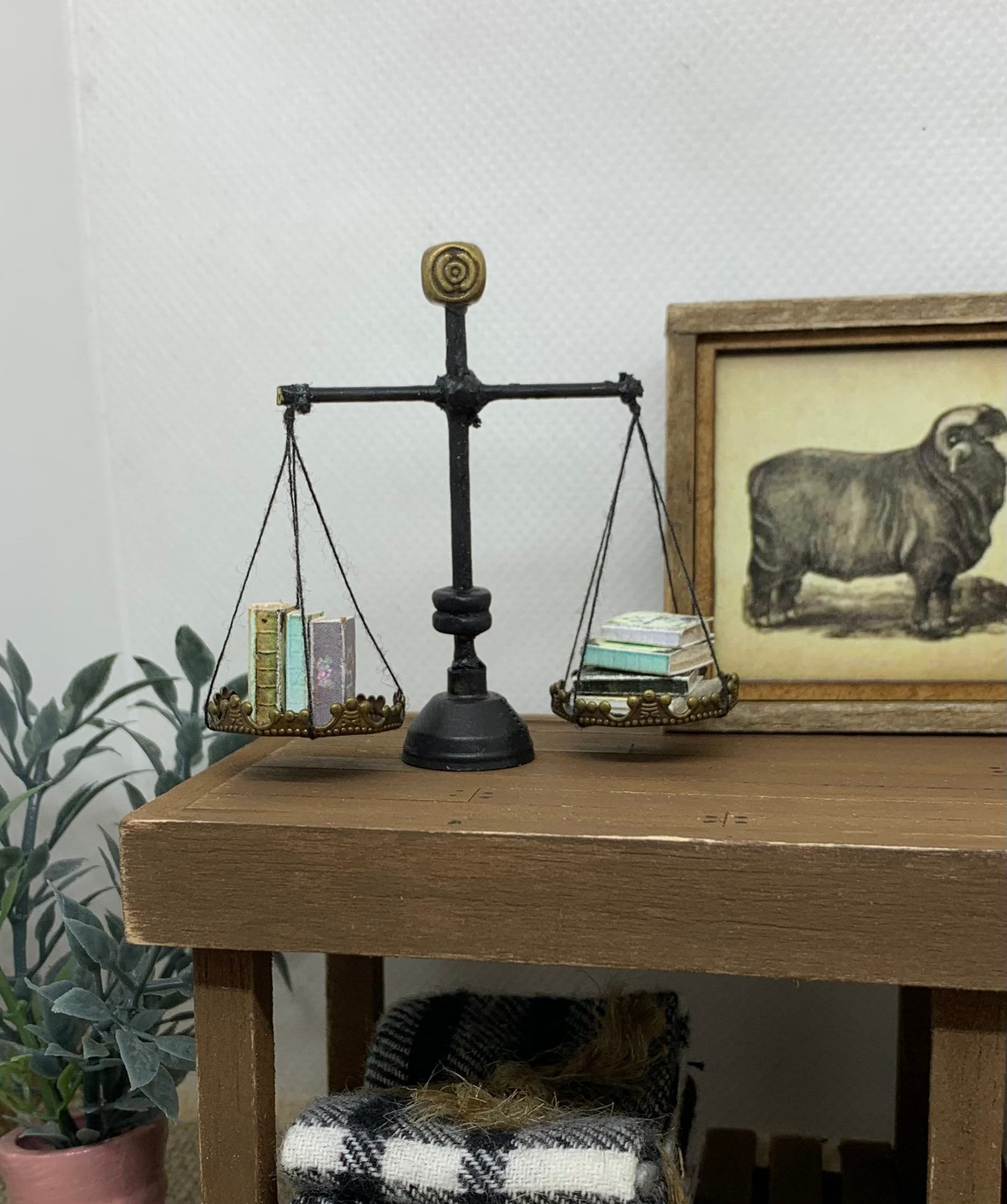 Miniature Dollhouse Vintage Scales - Etsy