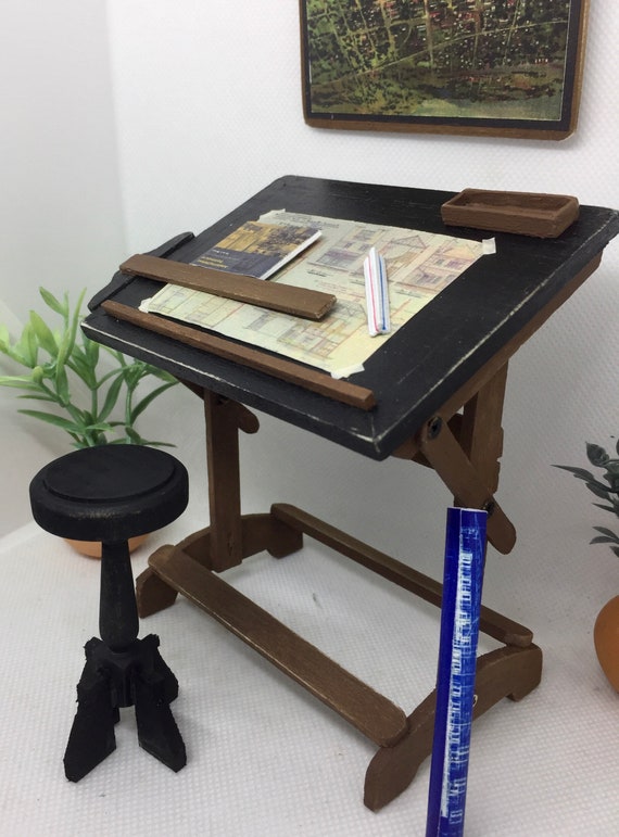 Antique Drafting Table Laptop