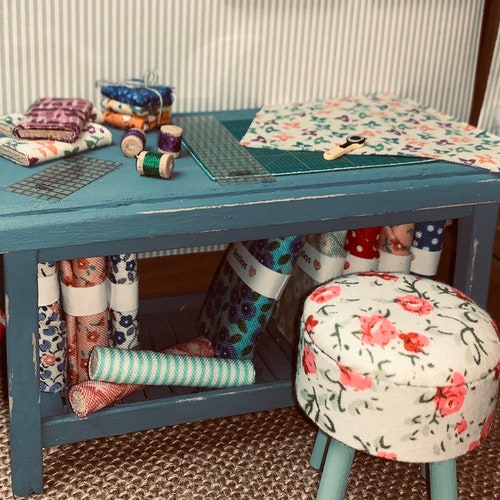 Miniature Building Block Table Dollhouse Multi Activity Table - Etsy