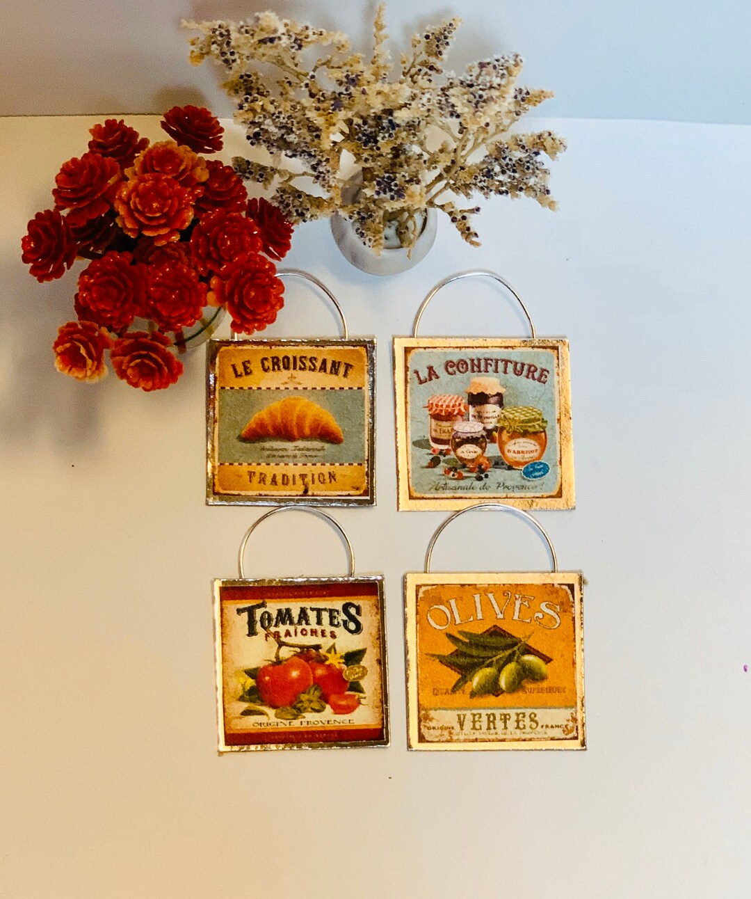 Set of 4 Miniature Dollhouse Signs - Etsy