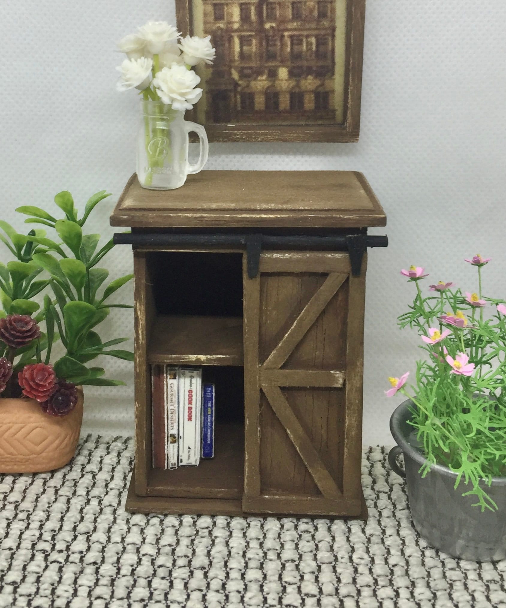NEW Miniature Dollhouse Side Table - Etsy