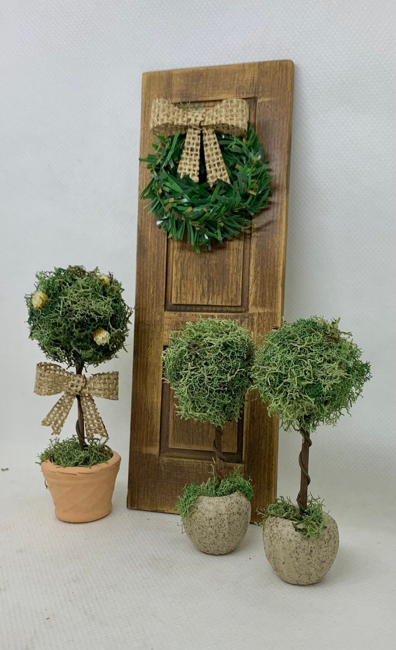 Miniature Farmhouse Topiary Trees - Etsy