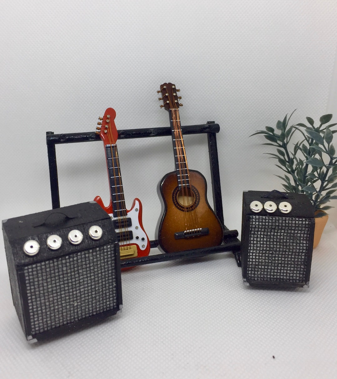 Miniature Dollhouse Music Amplifier - Etsy