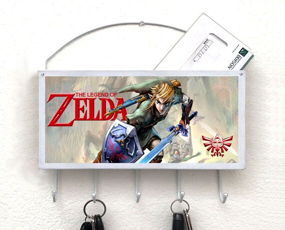 The Legend of Zelda Mail Organizer Mail Holder Key Rack | Etsy