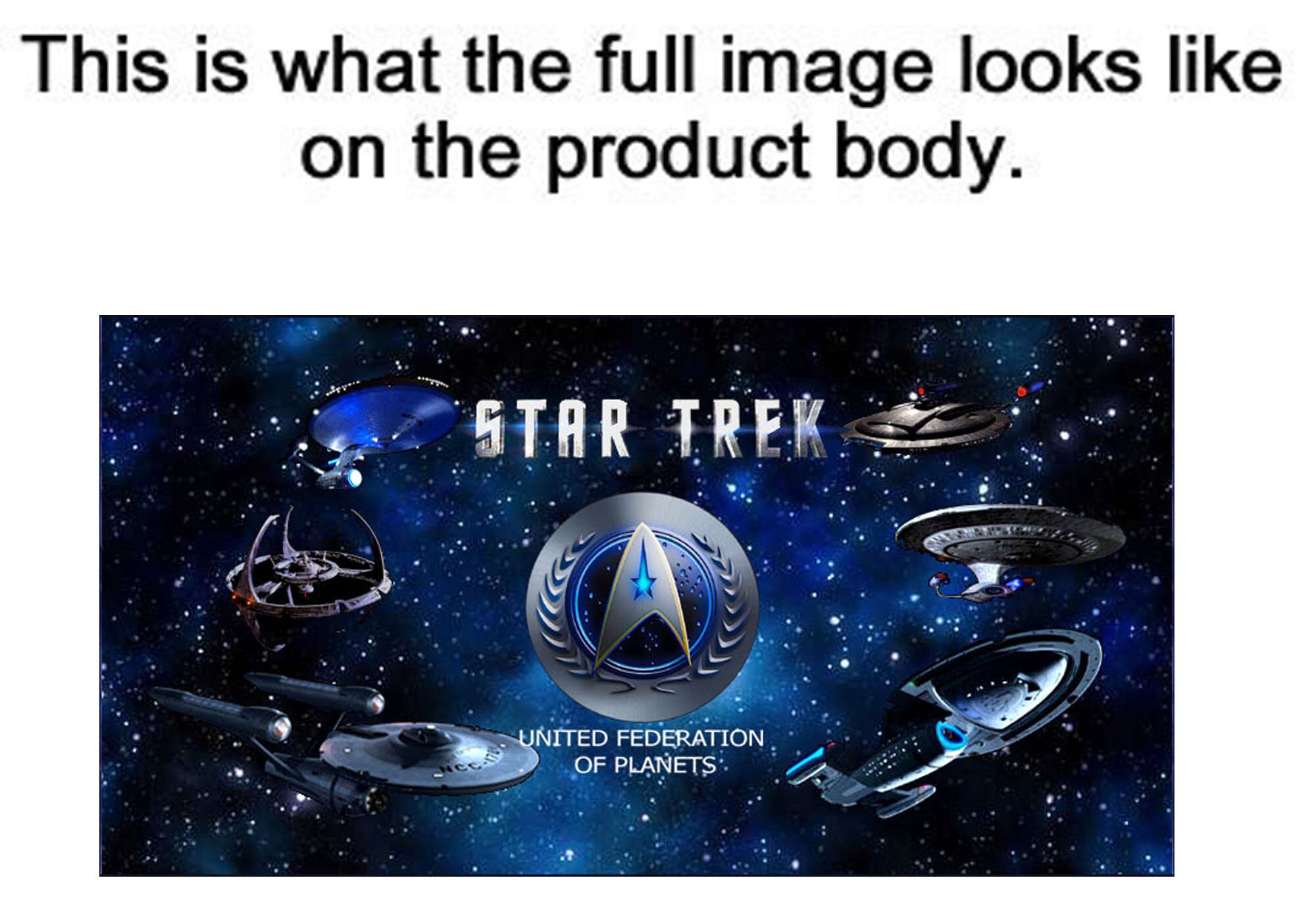 Home & Living Star Trek desk lamp with chrome finish shade United ...