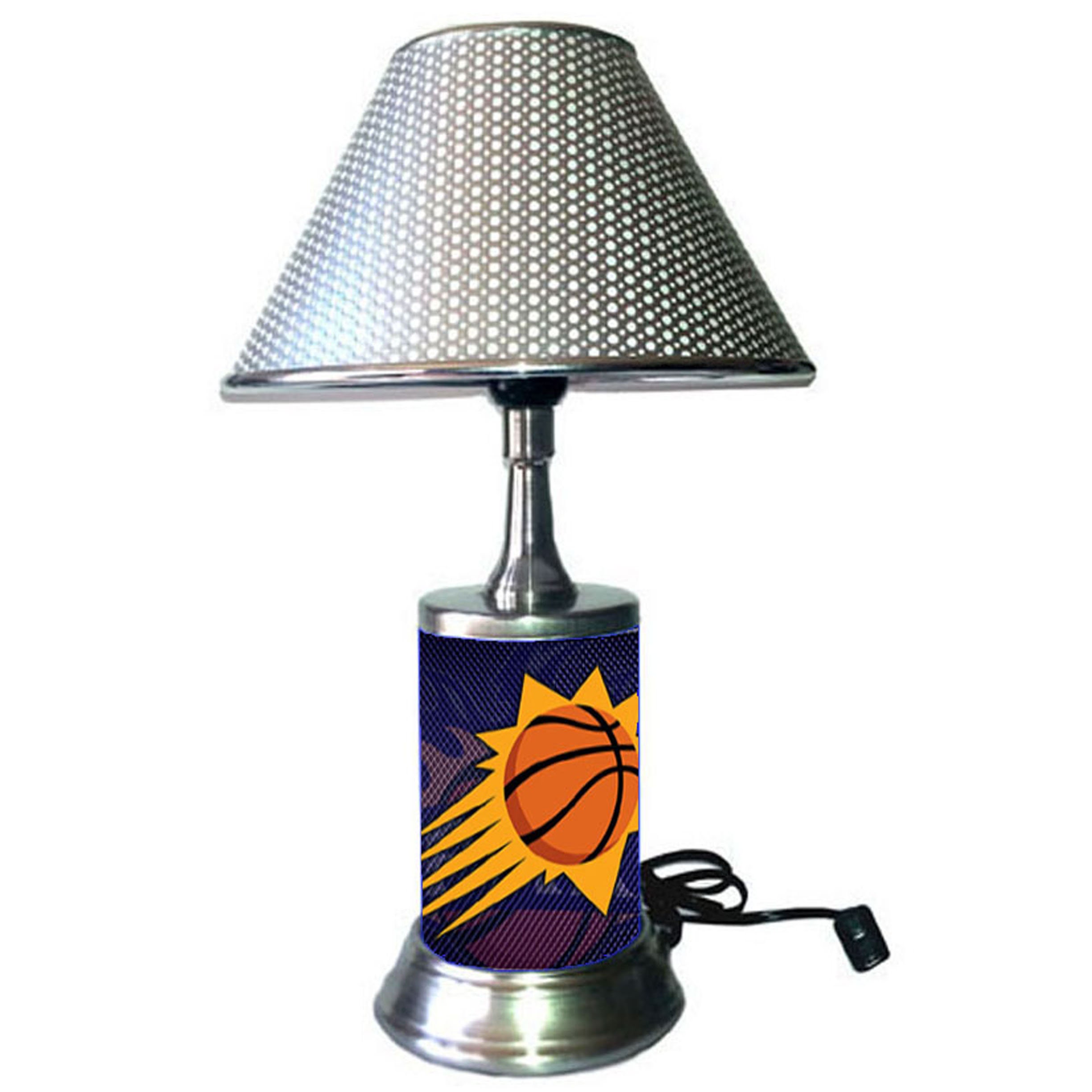 Phoenix Suns Desk Lamp With Chrome Finish Shade - Etsy